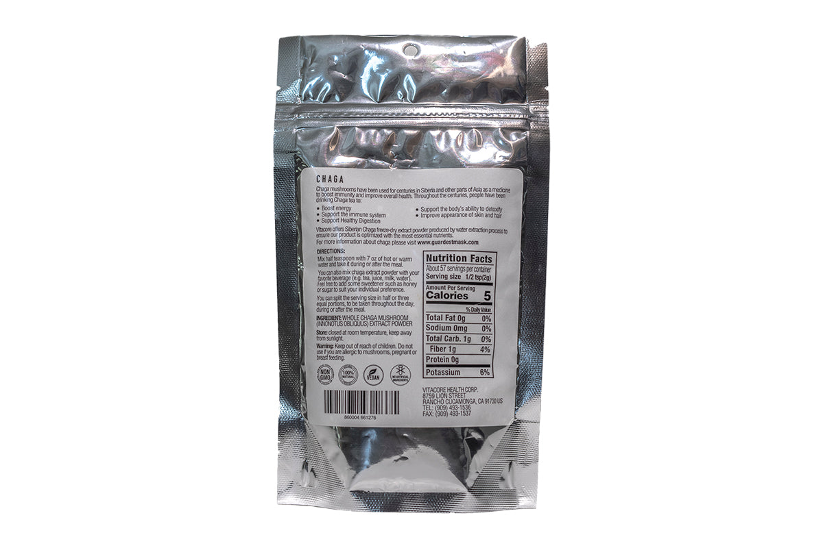Chaga Extract Powder – Guardest Masks